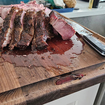 Best Cutting Board for Brisket - Extra Large Wood Board is Best Here's